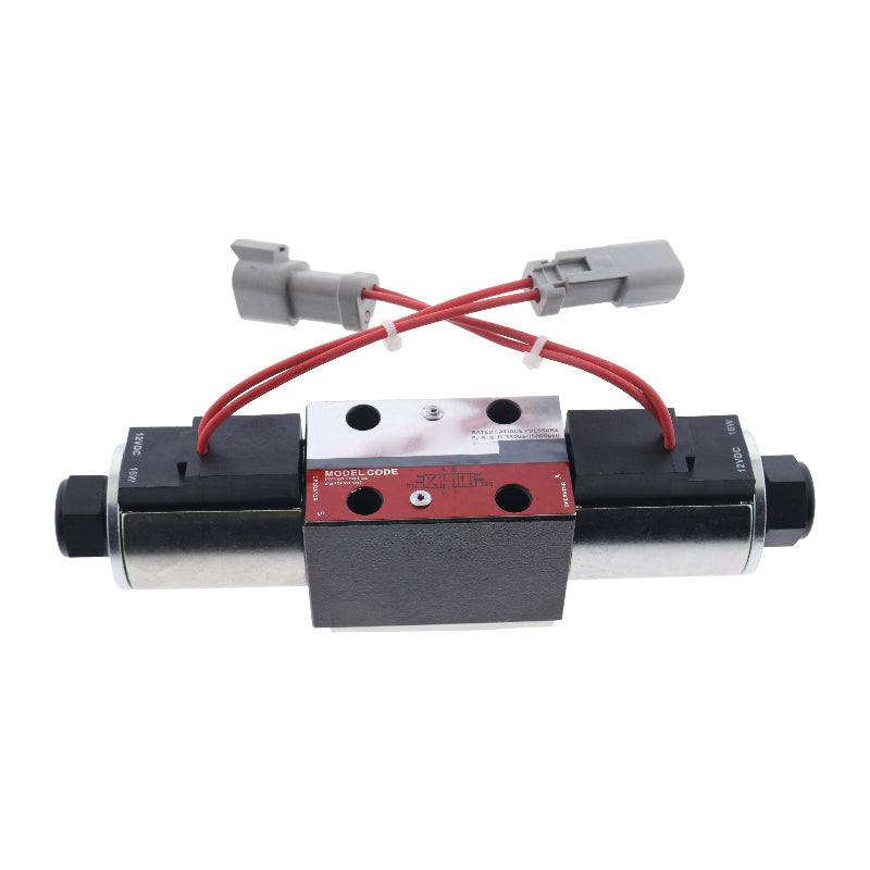 12V Solenoid Valve 142-1468 for Caterpillar CAT Engine 3054 Backhoe Lo ...