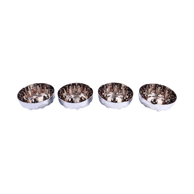 4 Pieces 17" Wheel Hub Center Cap Silver 8 Lug 52121450AA 52121450AD f ...