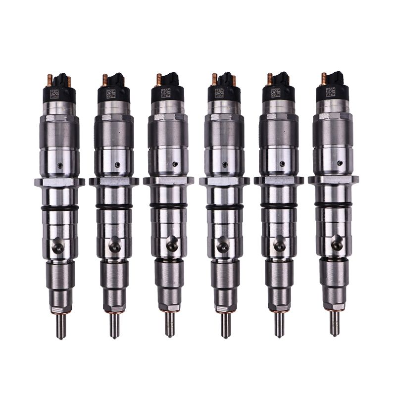 6 Pieces Fuel Injector 84347519 for Cummins Engine QSL9 CASE Tractor M ...