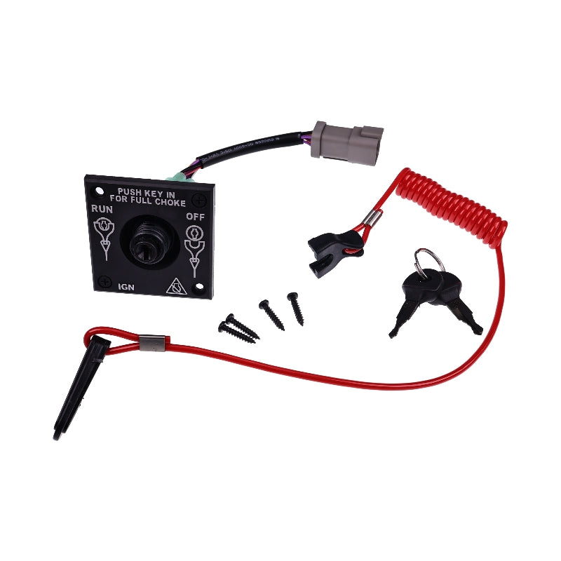 Ignition Safety Cut Off Key Switch 0176408 for BRP Evinrude Johnson ...