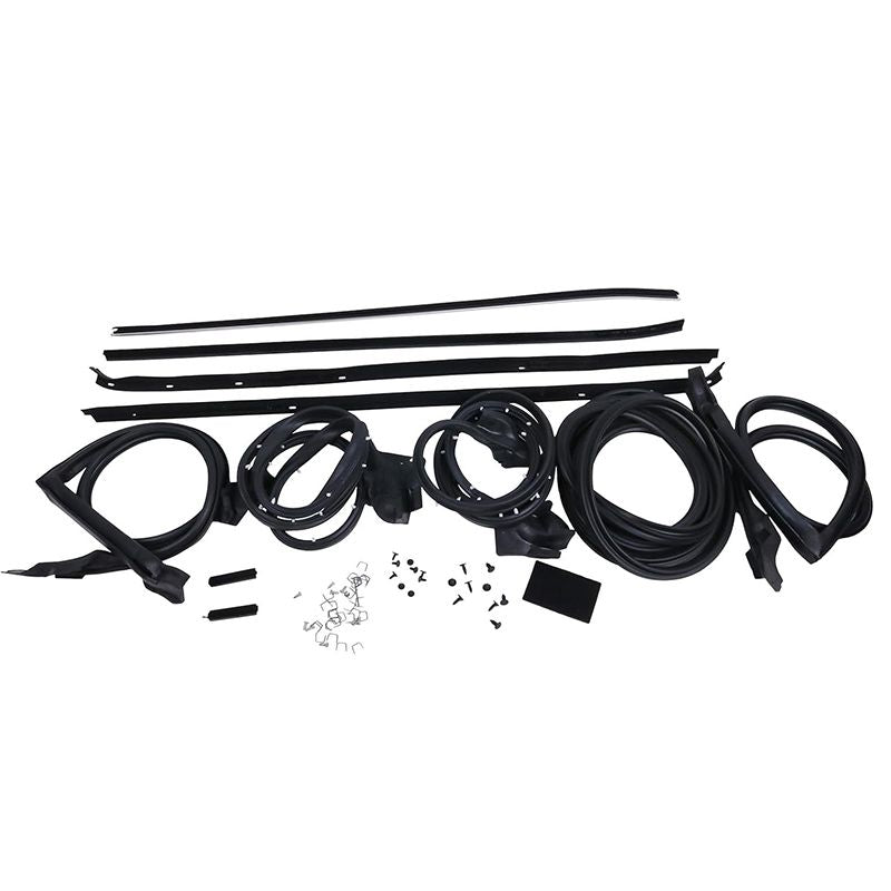Weatherstrip Seal Kit Door Window Sweep Roofrail Trunk ‎AM-801002277 f ...