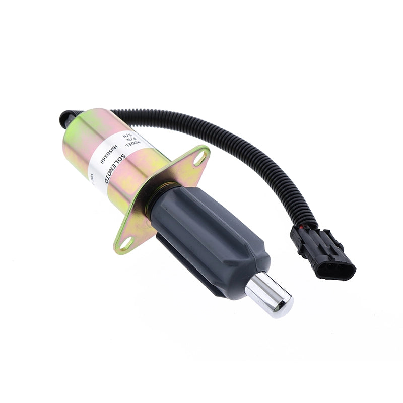 12V Fuel Shutdown Stop Solenoid 3921978 for Cummins Engine 6CT 6CTA ...