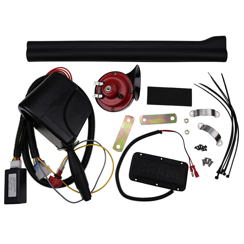 12V LED Light Turn Signal Kit with Horn Brake Hazard Light Switch for ...