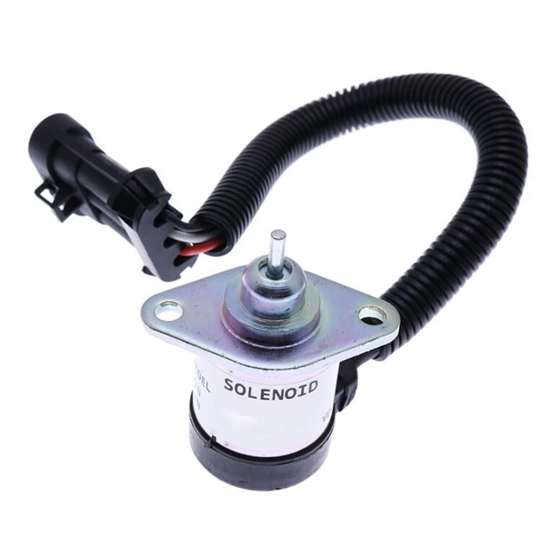 12V Stop Shut Off Solenoid 1G577-60011 for Kubota Engine V3300DIT V380 ...