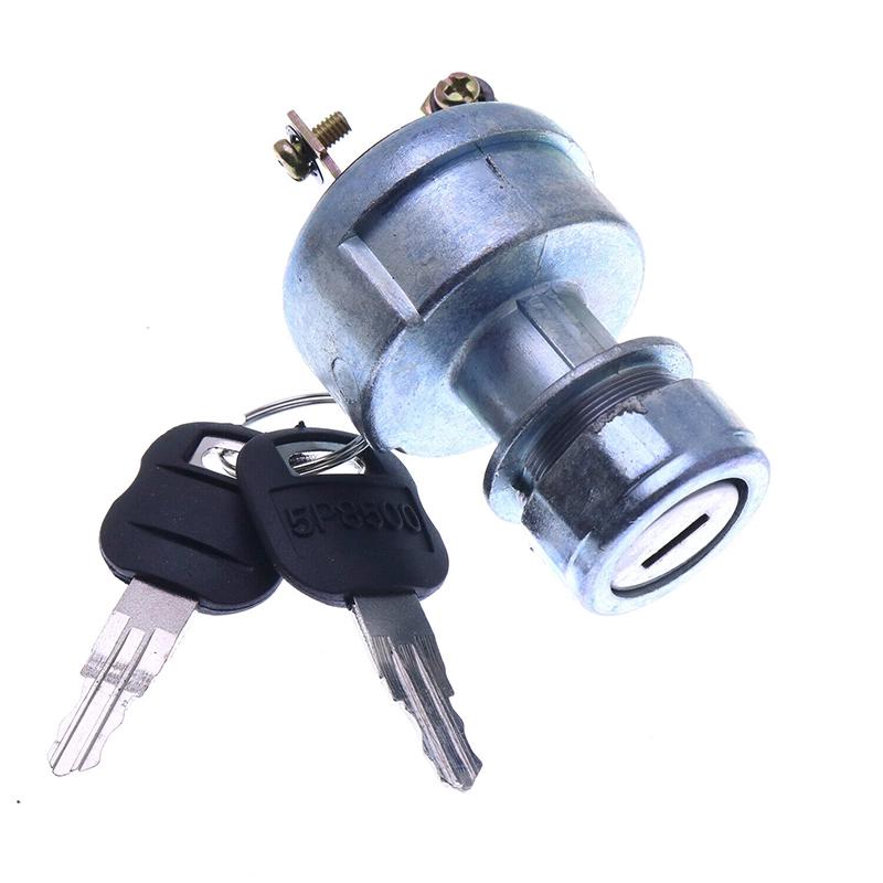 Ignition Starter Switch 163-2660 with 2 Keys for Caterpillar CAT Engin ...