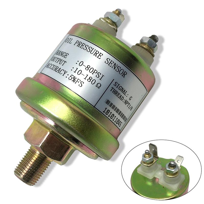 VDO Type 0-80 Psi 10-180 Ohms Oil Pressure Sender With 16 Psi Low Alar – WorkPlatformsParts