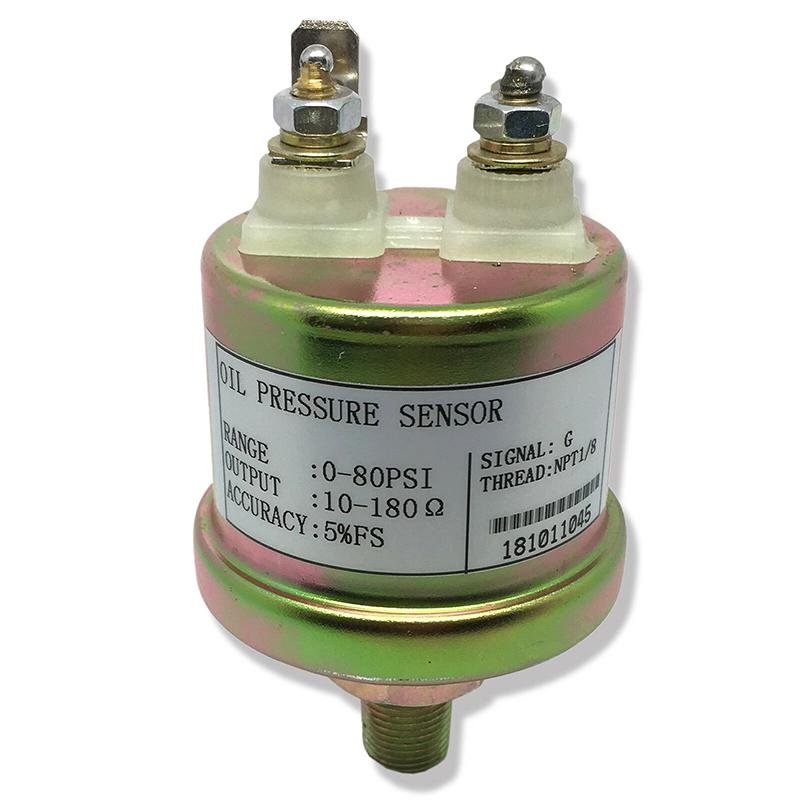 VDO Type 0-80 Psi 10-180 Ohms Oil Pressure Sender With 16 Psi Low Alar – WorkPlatformsParts