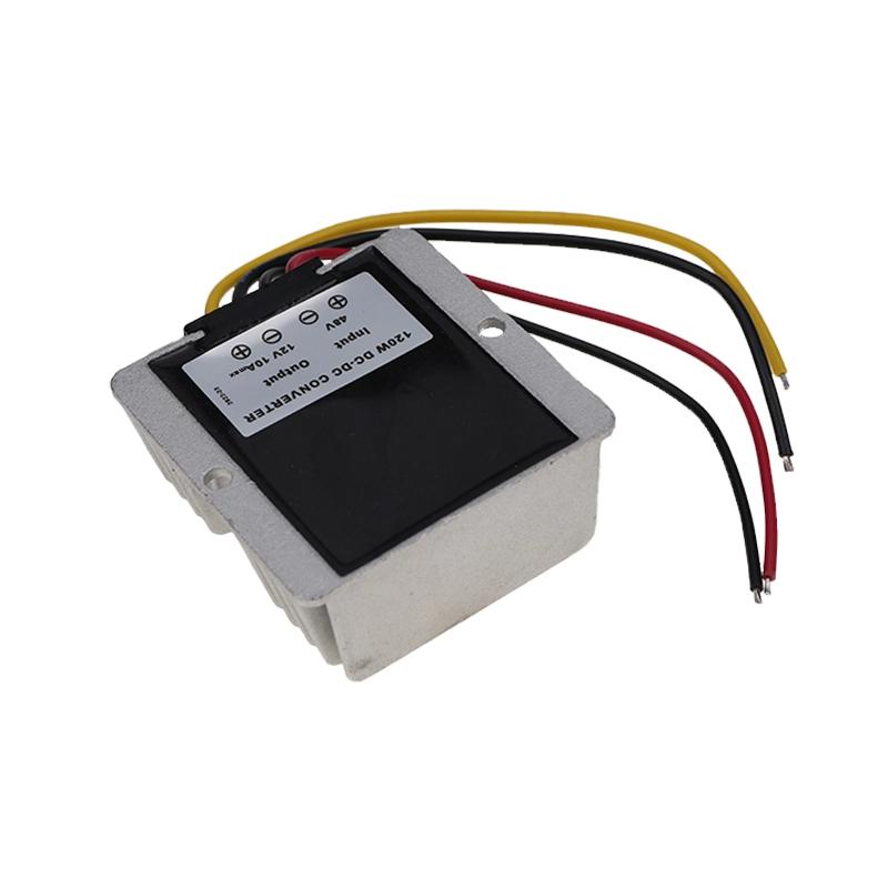 Voltage Reducer Converter Regulator 48 Volt to 12V 10A Waterproof for ...
